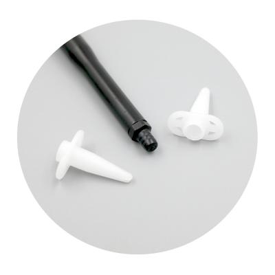 China Foam Gun Plastic Threadless Spray Nozzle for sale
