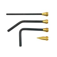 China Mulyi-function Rotatable Copper Bend 90 Degree Foam Gun Head for sale