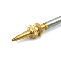 China Zinc Plated Copper Spray Foam Gun Thread Fan Tip for sale
