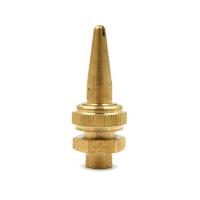 China Zinc Plated Copper Spray Foam Gun Thread Fan Tip for sale