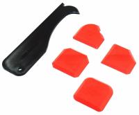 China Professional silicone finishing tool kit of Silicone Spatulas, 5 pieces(BC-P012) for sale