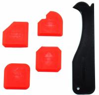 China Professional silicone finishing tool kit of Silicone Spatulas, 5 pieces(BC-P012) for sale