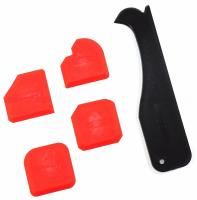 China Professional silicone finishing tool kit of Silicone Spatulas, 5 pieces(BC-P012) for sale
