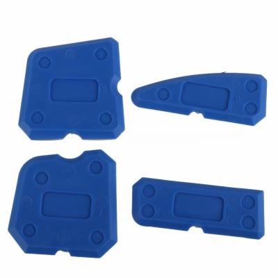 China Sealant Grout Scraper Removal Caulking Tool 4Pcs Blue(BC-P011) for sale