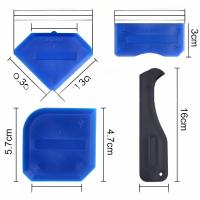 China Sealant Wiper trowel for silicone sealant caulking Tool Kit for A Perfect Finishing Packed by OPP Bag for sale