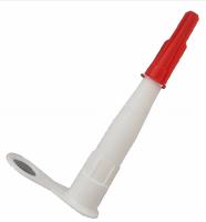 China Popular Cartridge Sealant Nozzle with Red Screw Caps & Nozzles for silicone sealant, mastic and EU3 Cartridges for sale