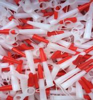 China Popular Cartridge Sealant Nozzle with Red Screw Caps & Nozzles for silicone sealant, mastic and EU3 Cartridges for sale