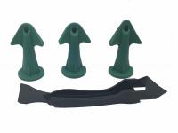 China 4 PCS Multi-functional Sealant Scraper and Caulk Trowel Nozzle Plus and Silicone Caulking Tools Finishing Tool(BC-P053) for sale