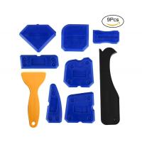 China 9 Pieces Sealant Tool Caulking Tool Kit for All Bathroom Kitchen Room and Frames Sealant Seals for sale