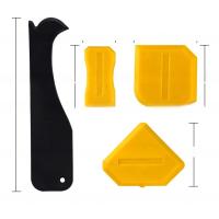 China Silicone Sealant Scraper Smoothing Tool Caulking Tool Kit Grout Finishing Tools for Bathroom Kitchen Room Set of 9 for sale