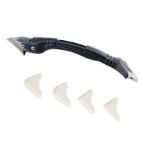 China Silicone Sealant Spreader Spatula Metal Scraper Cement Caulk Removal Tool, Three in One for sale
