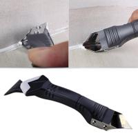China Silicone Removal & Silicone Scraper Tool Kit 3 in 1 Sealant Replace & Removal Caulking Tool Kit With 3 Replaceable Pads for sale