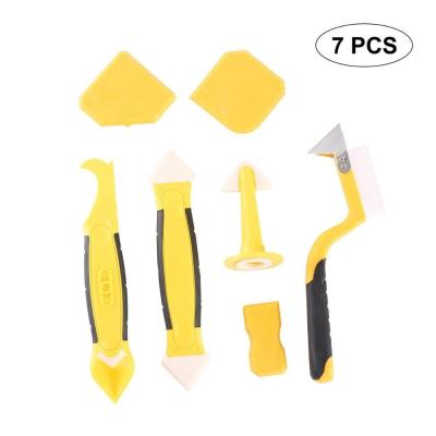 China Caulking Tool Kit Silicone Scraper and Trowel Kit sealant caulking finishing tool caulk finisher sealant scraper for sale