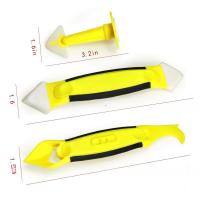 China Caulking Tool Kit Silicone Scraper and Trowel Kit sealant caulking finishing tool caulk finisher sealant scraper for sale