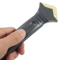 China 2pcs Silicone Scraper Two Piece Kit grout remover tool sealant finisher tool for sale