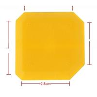 China Hot selling yellow silicone sealant finishing tool kit caulk tool kit Sealant Spatula 4pcs per bag packing for sale