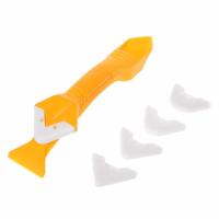 China Caulking Grouting Sealant Finishing Cleaning Silicone Trowel Scraper Tool for Bathroom Kitchen for sale