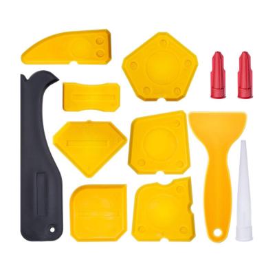 China 12pcs Caulking Tool Kit Silicone Sealant Buddy Silicone Trowel for sale