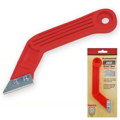 China Carbide Grit Tile Grout Saw Blade with Plastic Handle for sale