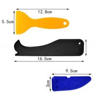 China 3 in 1 Caulking Tools Silicone Sealant Finishing Tool Grout Scraper Caulk Remover Nozzle 22 Pieces Caulking Tool Kit for sale