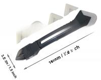 China 3 in 1 Caulking Tools Silicone Sealant Finishing Tool Grout Scraper Caulk Remover Nozzle 22 Pieces Caulking Tool Kit for sale