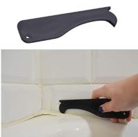 China 12 Pieces Caulking Tool Silicone Sealant Finishing Grout Tools Kit Caulk Skirting Boards & Base Boards Replaceable Pads for sale