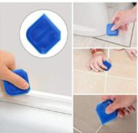China Sealant Tools Silicone Sealant Finishing Tool Grout Scraper Caulk Remover and Caulk Nozzle 17 Pieces Caulking Tool Kit for sale