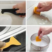 China 17 Pieces Caulking Tool Kit Set include Silicone Sealant Finishing Tool Grout Scraper Caulk Nozzle for sale