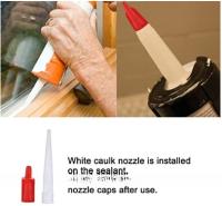 China 17 Pieces Caulking Tool Kit Set include Silicone Sealant Finishing Tool Grout Scraper Caulk Nozzle for sale