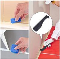 China 20 Pieces Caulking Tools Suit Silicone Sealant Finishing Tool Grout Scraper Caulk Remover for Bathroom Kitchen and Frames Sealan for sale