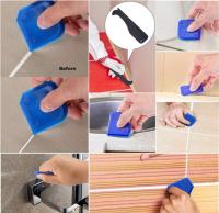 China 13pcs Rubber Sealant Nozzle Plus Scrapers sealant scrapers silicone sealant caulking tools kit for sale