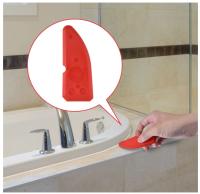China 4 Pieces Caulk Tool Kit Sealant Silicone Finishing Tools Caulking Tools for Silicone Sealant Grout Finishing Sealing for sale