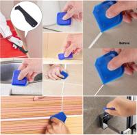 China 3 in 1 Caulk Remover Tools with Stainless Steelhead Silicone Sealant Finishing Tool Grout Scraper 13pcs Caulking Tool Kit for sale