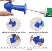 China 3 in 1 Caulk Remover Tools with Stainless Steelhead Silicone Sealant Finishing Tool Grout Scraper 13pcs Caulking Tool Kit for sale