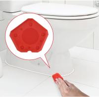 China 12pcs red Rubber Sealant Nozzle Plus Scrapers sealant scrapers silicone sealant caulking tools kit for sale