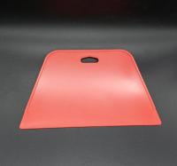 China High quality brand new plastic wallpaper special scraper for wallpaper red thickening and trapezoid tool for sale