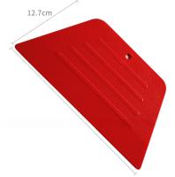 China High quality brand new plastic wallpaper special scraper for wallpaper red thickening and trapezoid tool for sale