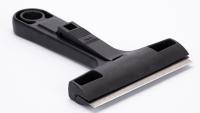 China Stainless Steel Clean Scraper Portable Cleaning Shovel Knife Glass Floor Tiles Scraper Remover Blade Hand Tool Black for sale