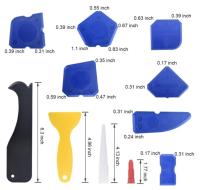 China 23 PCS Caulking Tool Kit, 3 in 1 Caulking Tool Silicone Sealant Finishing Tool, Grout Scraper Caulk Remover and Caulk Nozzle and for sale