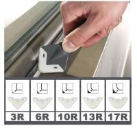 China 6 in 1 Silicone Caulking Tools 14Pcs Reusable Caulk Nozzle Applicator Finisher Kit Sealant Finishing Tool Grout Scraper for sale