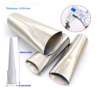 China 19 PCS Caulk Nozzle Applicator Perfect Caulking Finisher Nozzle Reusable Stainless Steel Sealant Finishing Tool for sale
