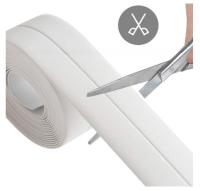 China Caulking Sealing Tape with Seal Tool, for Kitchen Sink, Toilet, Bathtub, Wall Edge, Waterproof Tape Caulk, 38mm x 3.2m, White for sale
