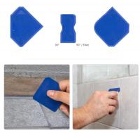 China Caulking Tools(stainless steelhead),Caulking Nozzle Applicator,Silicone Sealant Finishing Tool Grout Scraper for Tile for sale