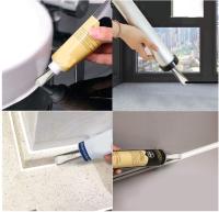 China K-013 24pcs Caulking Finisher Kit Caulk Nozzle Applicator Reusable Stainless Steel Caulking Nozzle Sealant Finishing Nozzle for sale