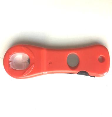China Color Plastic Thread Safety Cutting Tool Silicone Tube Snips Silicone Sealant Caulking Nozzle/ Cartridge Cutter for sale