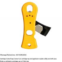 China Color Plastic Thread Safety Cutting Tool Silicone Tube Snips Silicone Sealant Caulking Nozzle/ Cartridge Cutter for sale