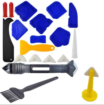 China 20pcs sealant caulking tool set sealant scrapers nozzles sealant caulking tools for sale
