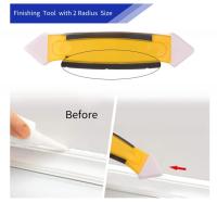 China Silicone Sealant Remover Tool Caulking Tool Kit with Plastic Scraper/Caulk Remover/Nozzle Perfect for Bathroom for sale