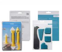China Silicone Sealant Remover Caulking Tool Kit with Plastic Scraper/Caulk Remover/Nozzle Perfect for Bathroom for sale