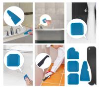China Silicone Sealant Remover Caulking Tool Kit with Plastic Scraper/Caulk Remover/Nozzle Perfect for Bathroom for sale
